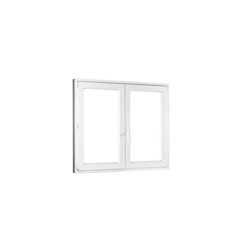 Plastové okno | 150 x 150 cm (1500 x 1500 mm) | biele | dvojkrídlové ...